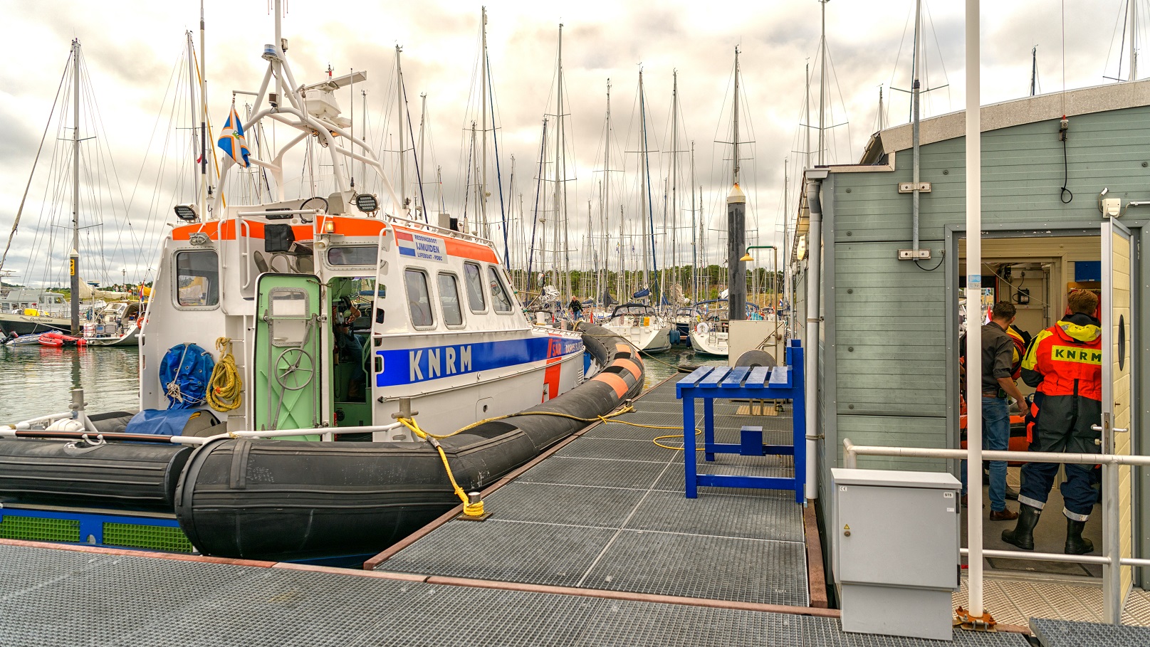 Open boothuis KNRM - VVV Vlieland